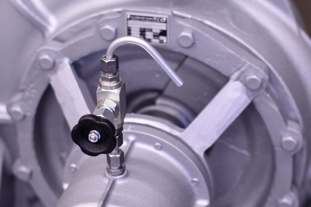 Pump vent for thermal oil pumps - NESS Waermetechnik America Inc.