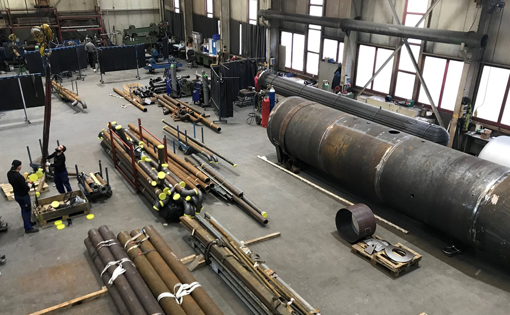 Piping construction - NESS Waermetechnik America Inc.