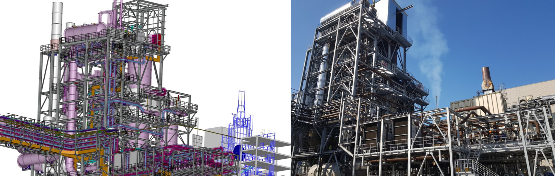 Piping construction - NESS Waermetechnik America Inc.